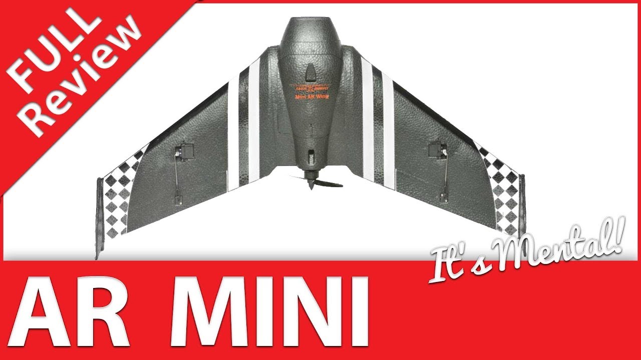 AR Mini FPV Wing Review - 600mm / 24" Moulded Black EPP Wing - YouTube