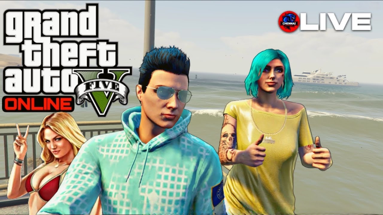 GTA 5 online Tamil | PS5 Live Chennai Gamers - YouTube
