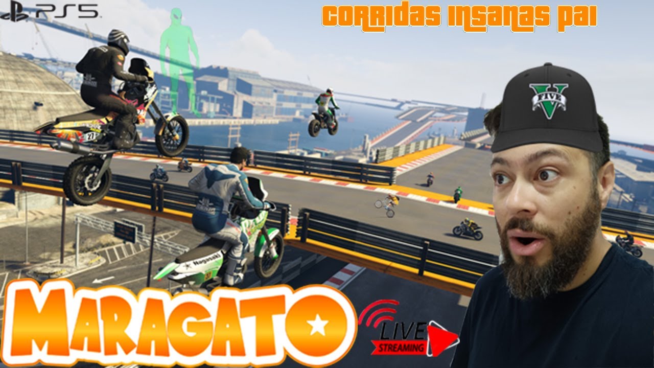 GTA V PS4 Online - Corridas acrobáticas! Lipão style! - YouTube