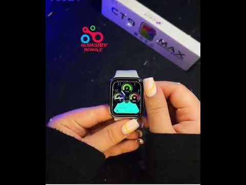 ساعة CT9 MAX SMART WATCH - YouTube