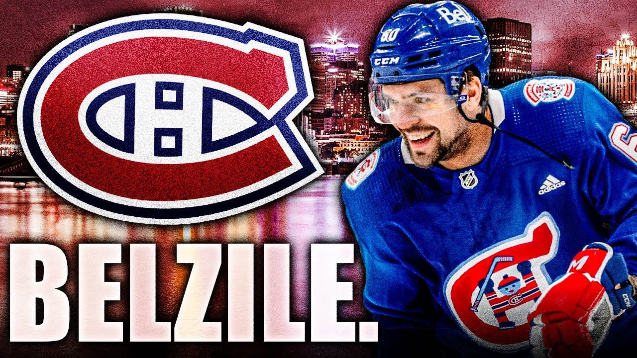 ALEX BELZILE: THE HABS' NEWEST JOURNEYMAN (His Story) Montreal ...