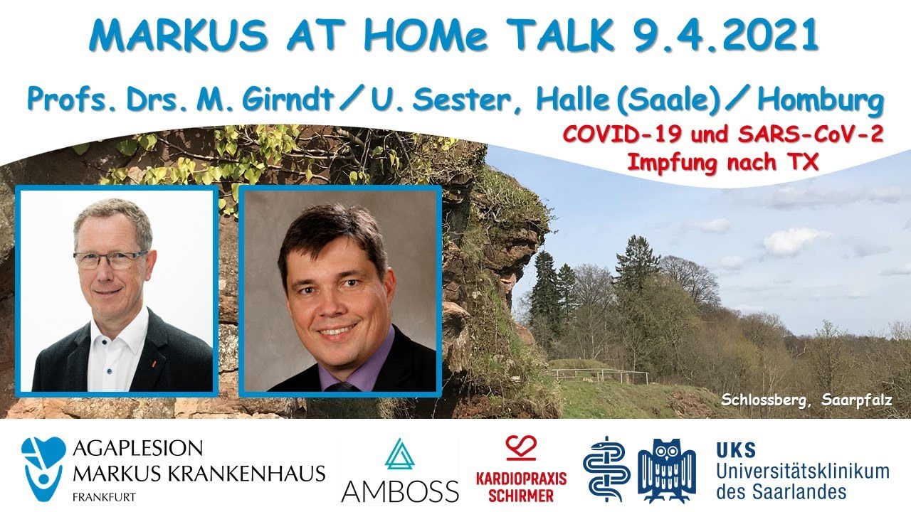 SARS-CoV-2 bei Transplantierten - Prof. Girndt & Sester (Halle/Saale ...