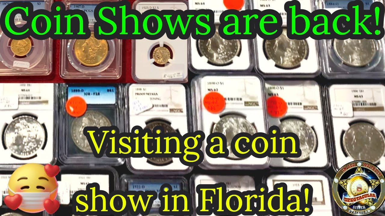 Coin Shows are back! Visiting a coin show in Florida. - YouTube