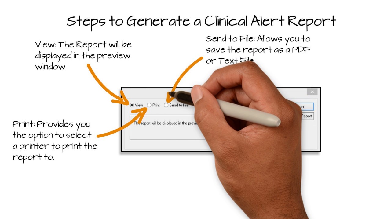 Health Management - Generating a Clinical Alert Report - YouTube