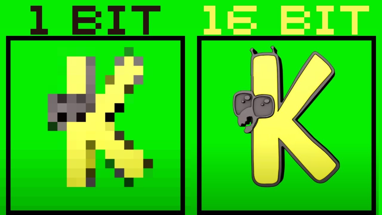 Alphabet Lore but in 3D (K) | Bits Animation - YouTube