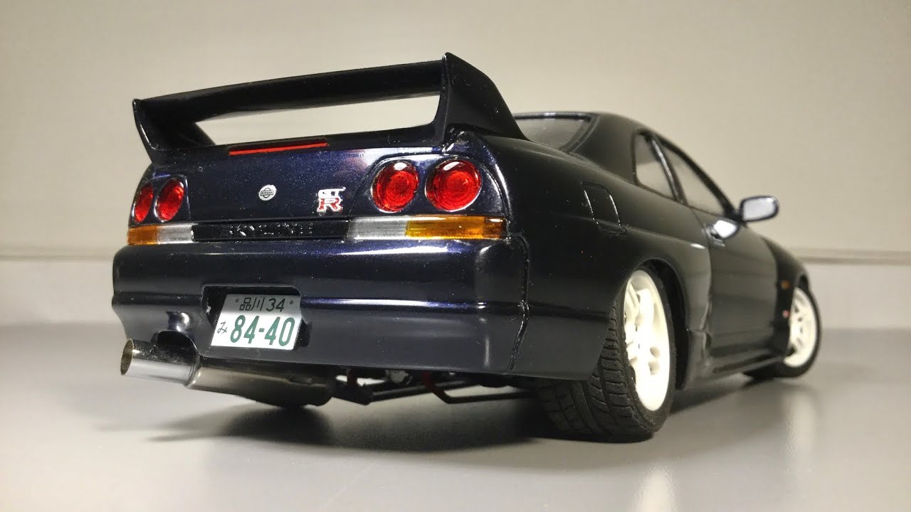 Building a Nissan Skyline GT-R V-Spec model | Tamiya 1/24 - YouTube