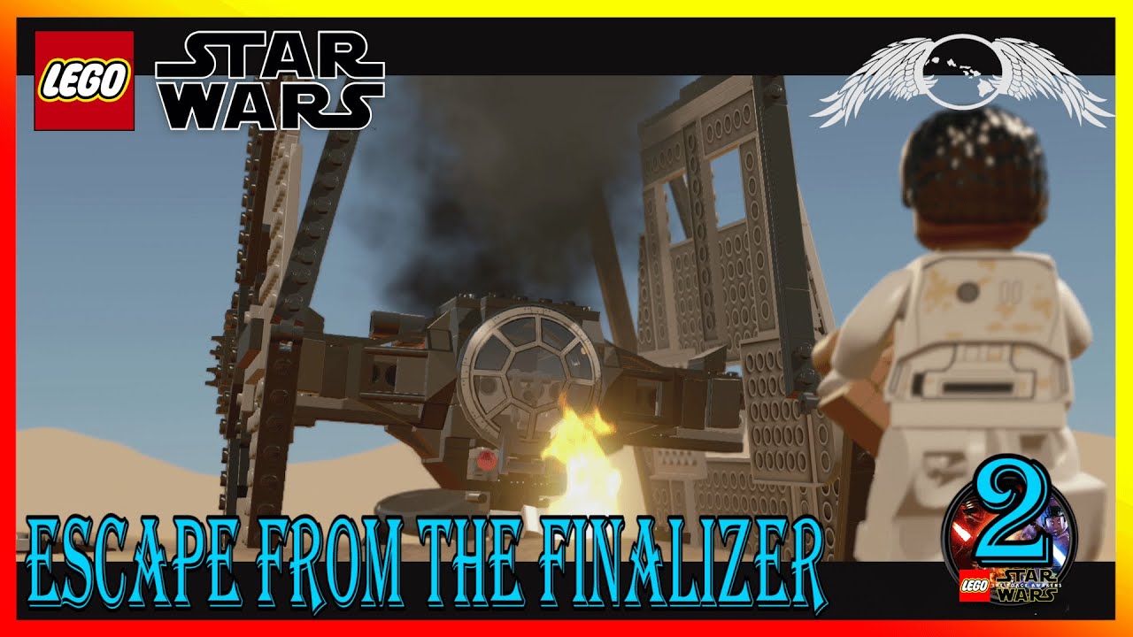 ESCAPE FROM THE FINALIZER: LEGO STAR WARS FORCE AWAKENS Ep 2 | Flyinnn ...