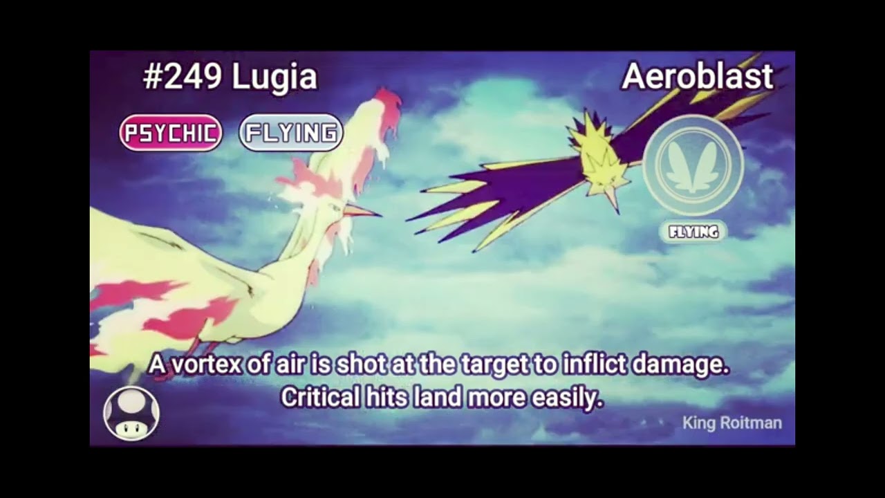 lugia moves - YouTube