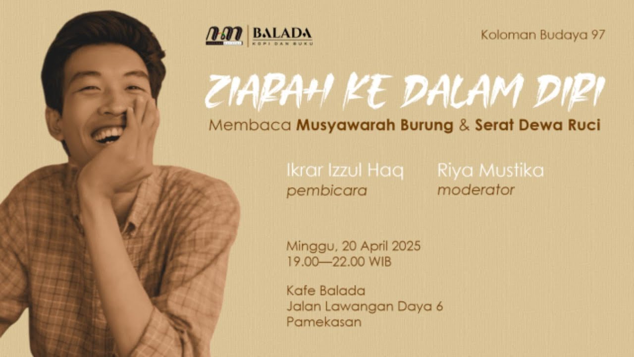 Koloman Budaya 97 | Ziarah Ke Dalam Diri | Ikrar Izzul Haq - YouTube