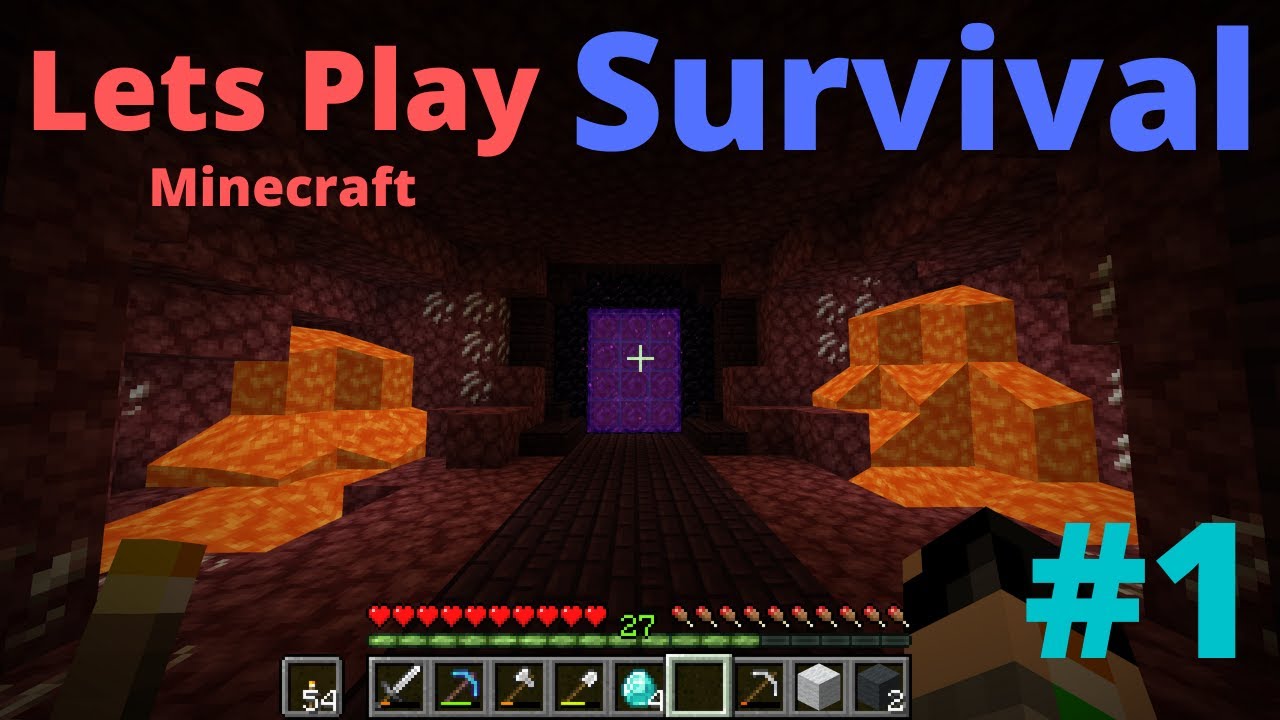 Minecraft Lets Play | A New Survival | Live Stream Part #1 - YouTube