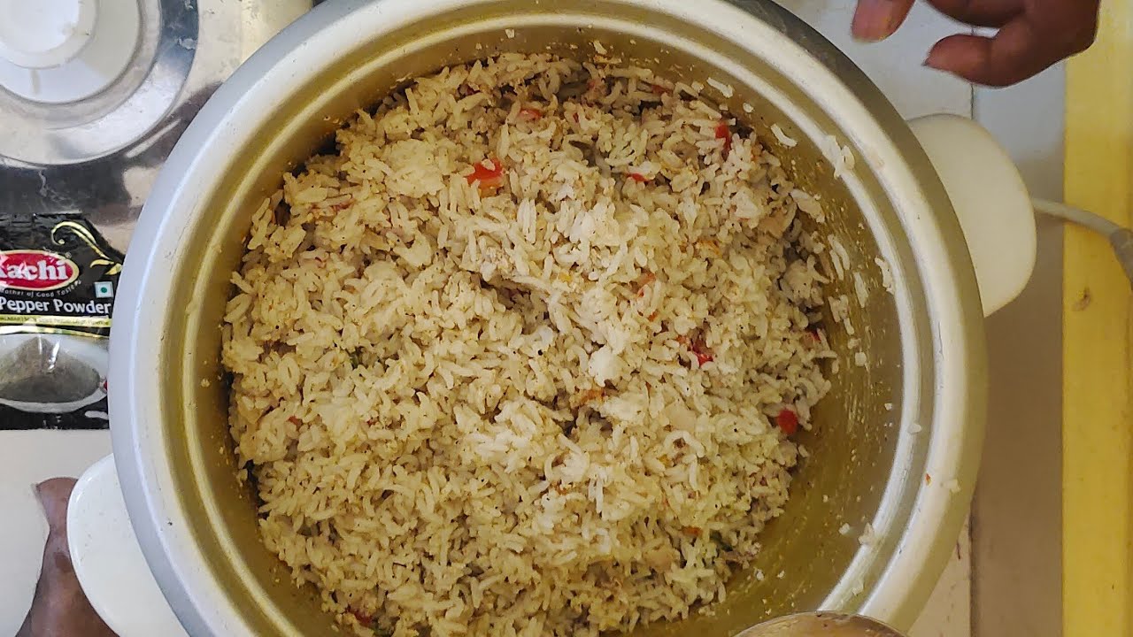 EGG RICE - A RECIPE - YouTube