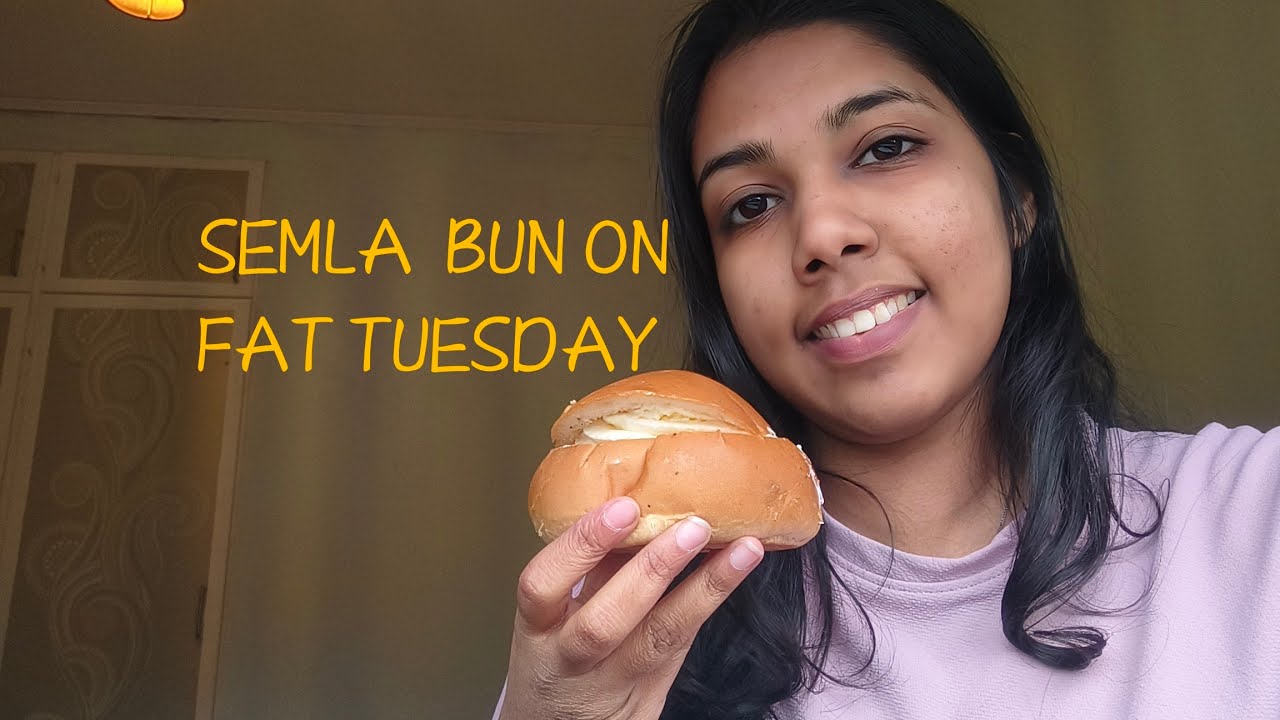 Fat Tuesday with Semlor bun - YouTube
