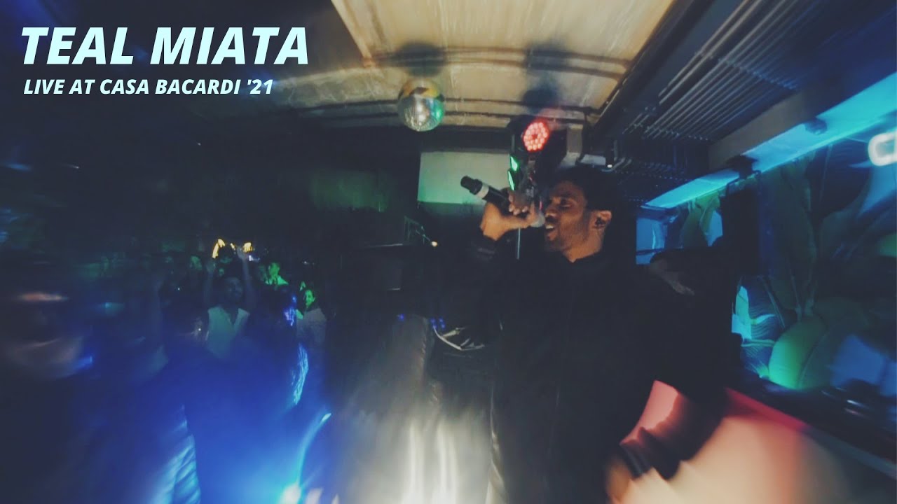 TEAL MIATA (live at CASA BACARDI '21) - YouTube