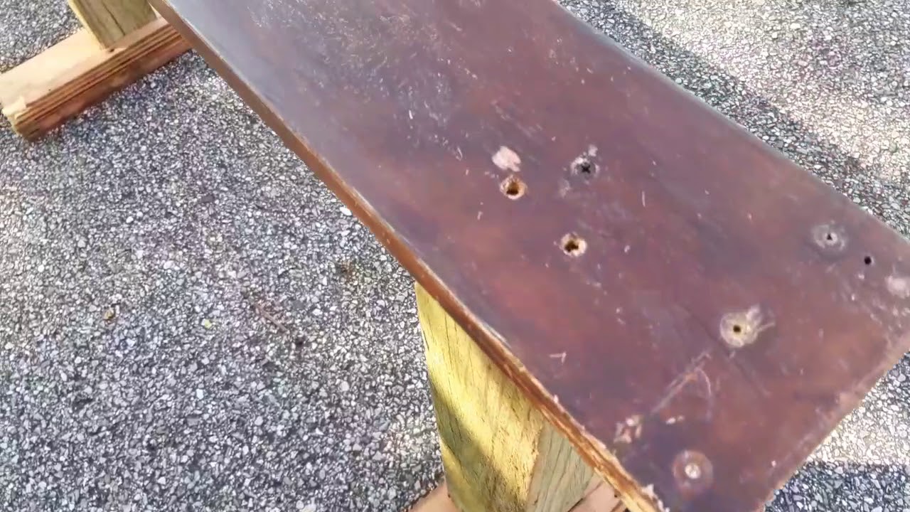 Homemade rail experiment (self made rail ) - YouTube