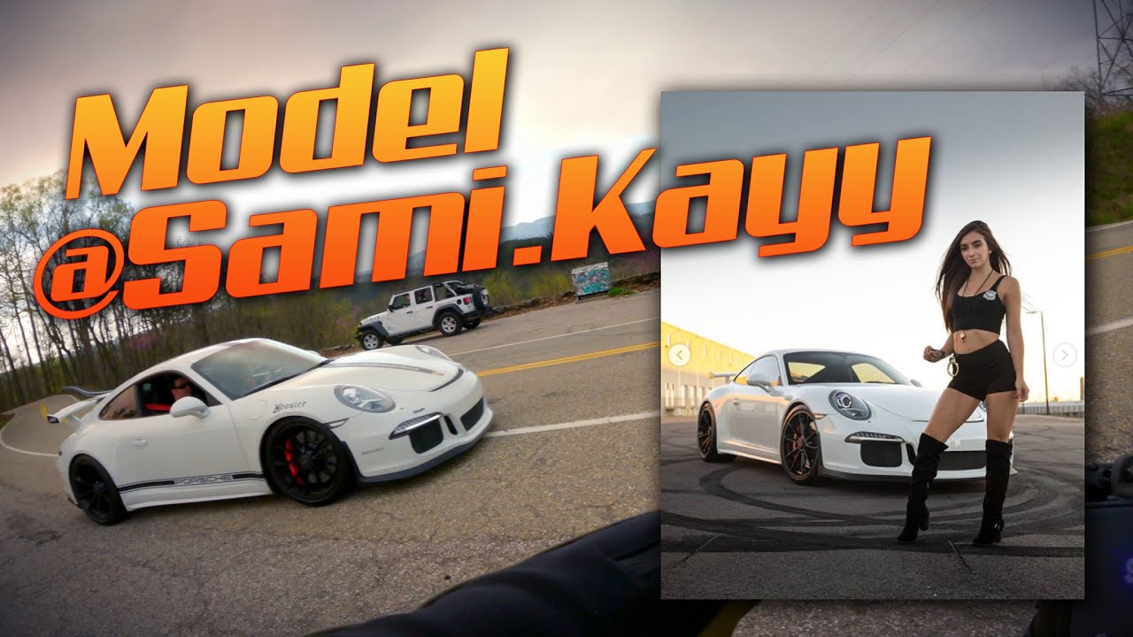 Model @Sami.Kayy Driving her Porsche GT3 through the Tail of the Dragon ...