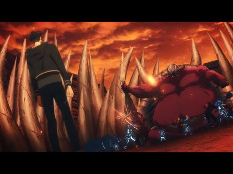 jinwoo vs avaricious vulcan | Solo Leveling Fighting Scene - YouTube