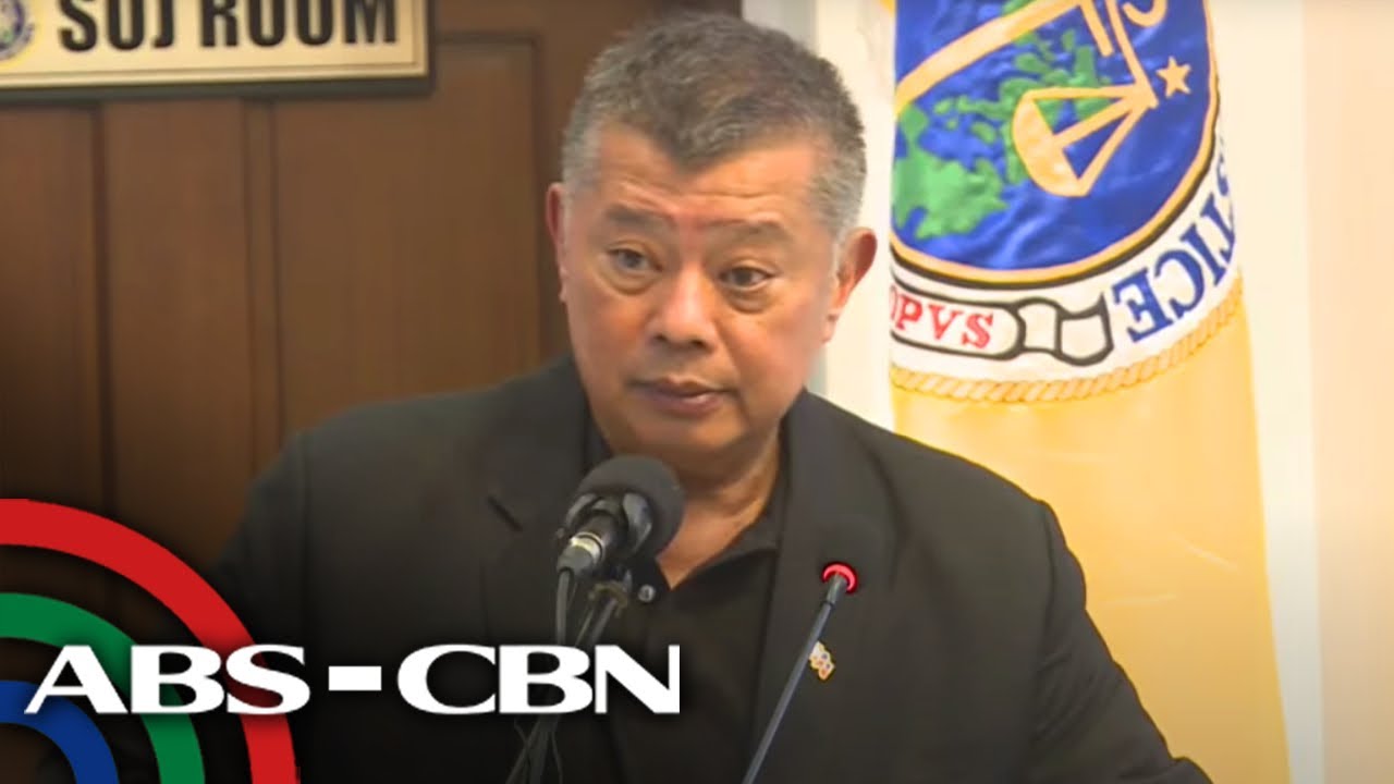 DOJ Sec. Remulla press briefing | ABS-CBN News - YouTube