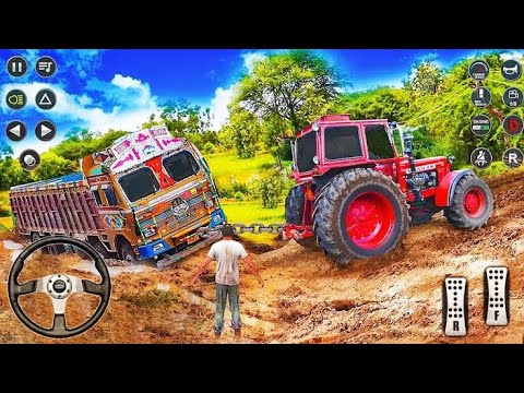 Let's Start Pulling, Towing Vehicles in Real Tractor Pull Farming ...