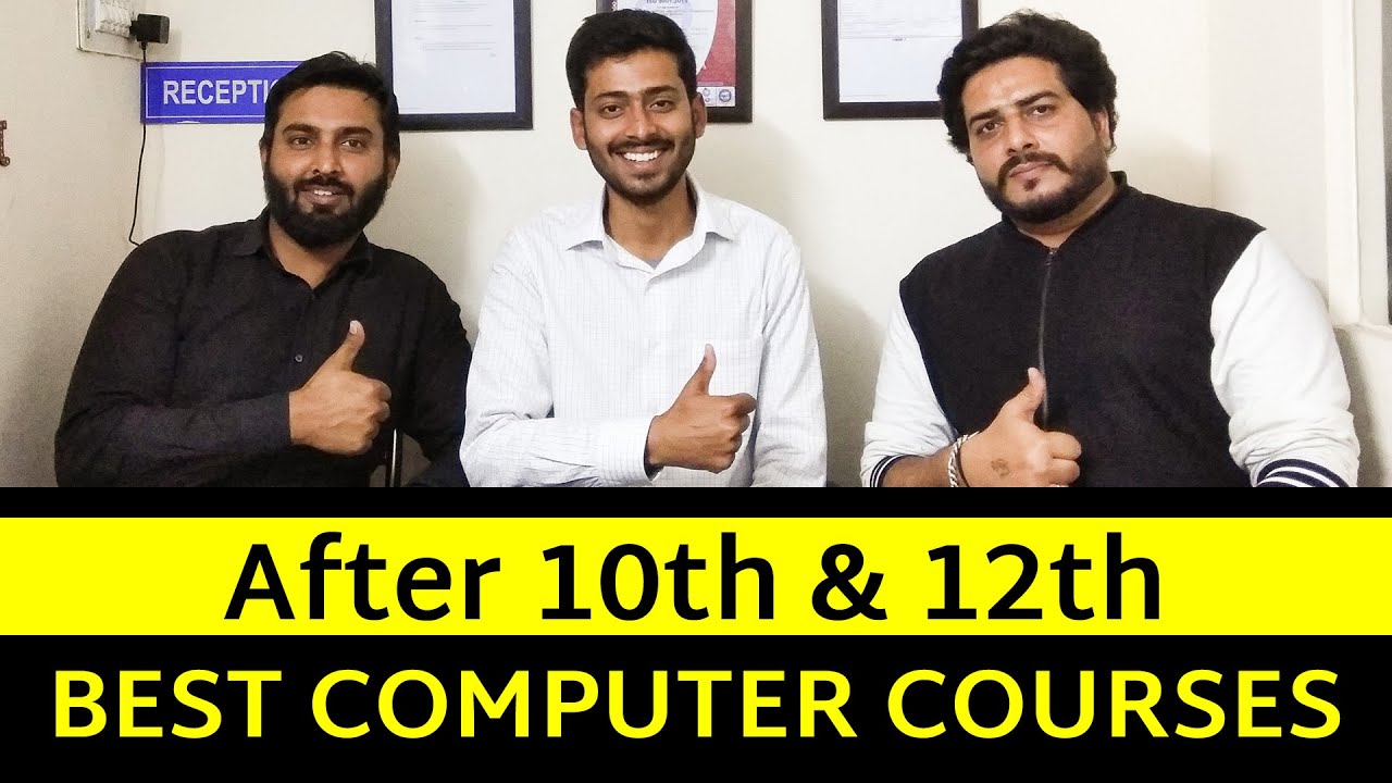 After 10th & 12th Best Computer Courses | Abhishek Chaudhary - YouTube