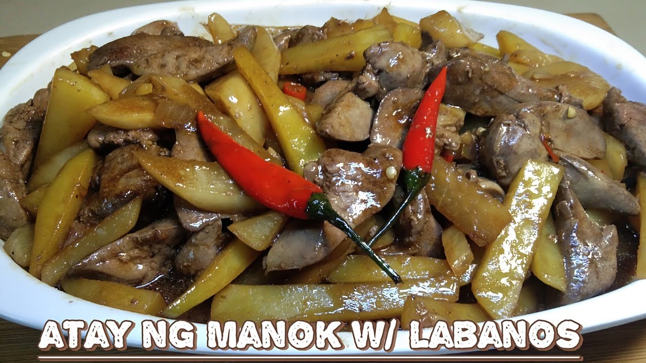 SARAP NITO ATAY NG MANOK W/LABANOS IN PATATAS #atayngmanok #labanos # ...