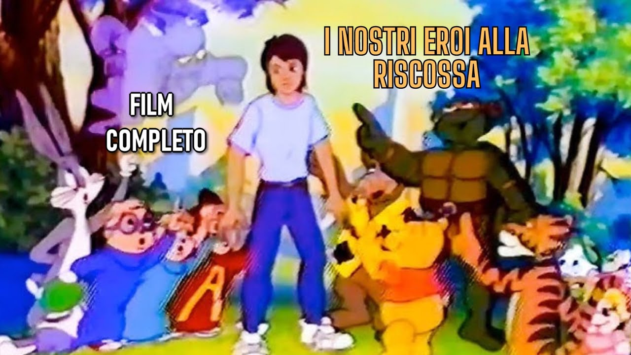 ⭐️ I NOSTRI EROI ALLA RISCOSSA/ CARTOON ALL STAR TO THE RESCUE ...