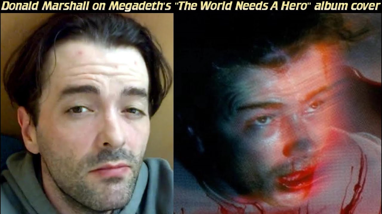 Donald Marshall On Megadeth's "The World Needs A Hero" Album Cover ...