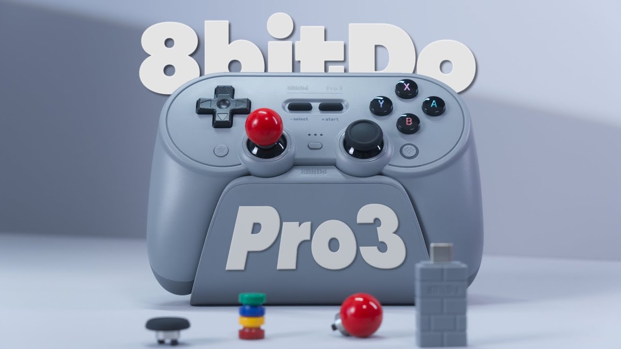 8BitDo Pro 3 Review: El Mejor Mando Retro - YouTube