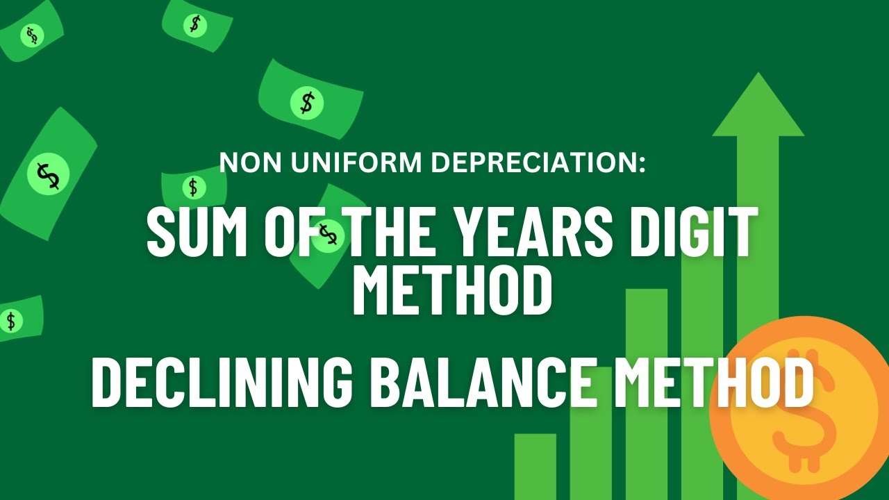 Engineering Economy: Sum of the Years Digit & Declining Balance Method ...