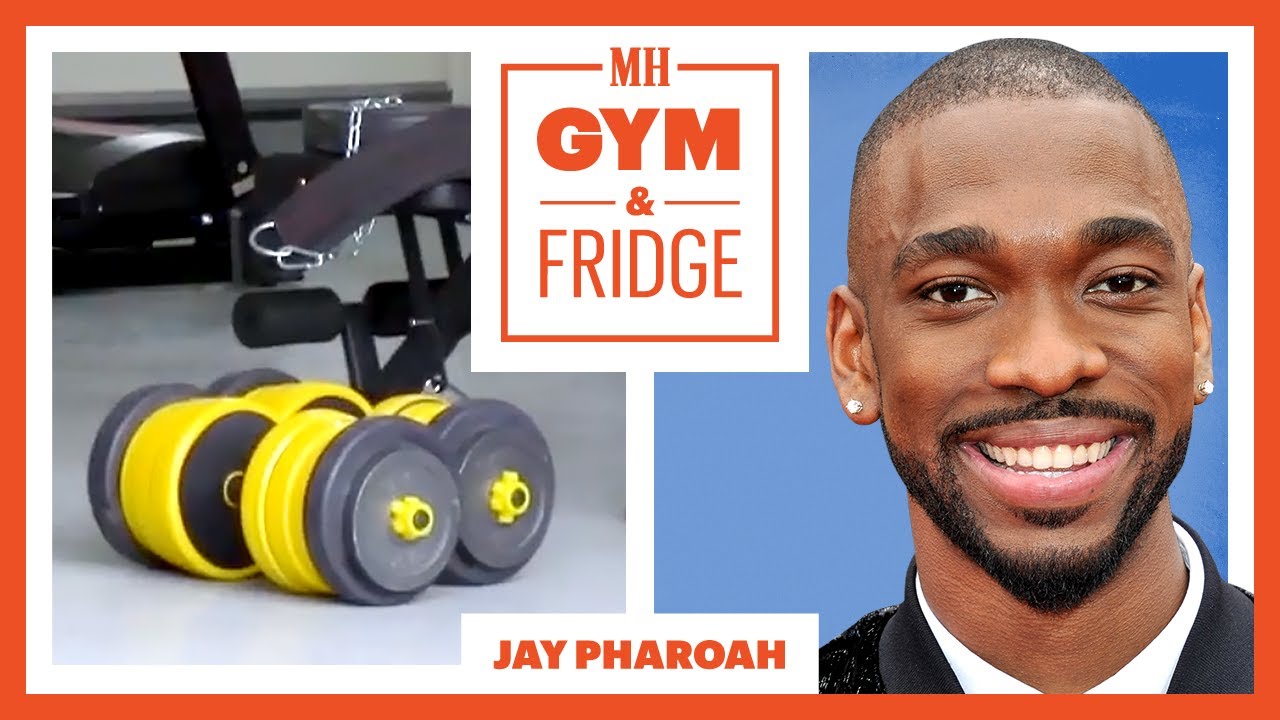 Jay Pharoah Shows His Home Gym & Fridge | Gym & Fridge | Men's Health ...