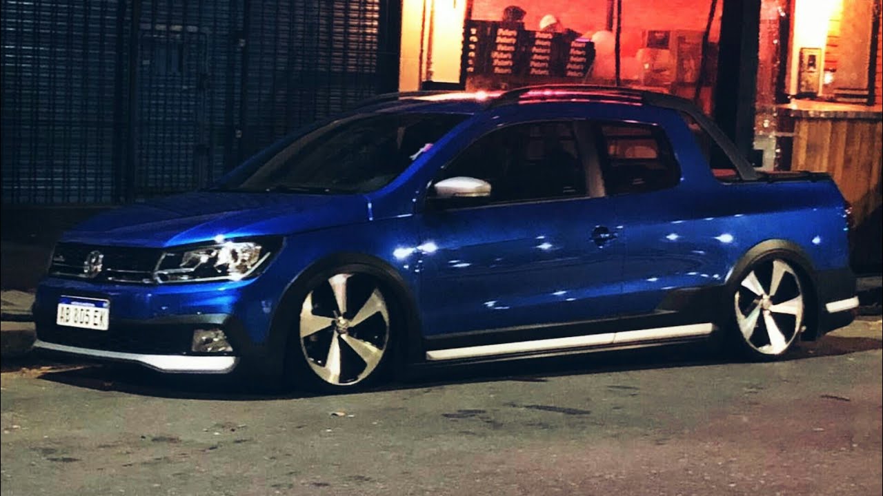 Saveiro G7 Cross - Tomando Banho - Susp Ar - Made In Argentina - Mundo ...