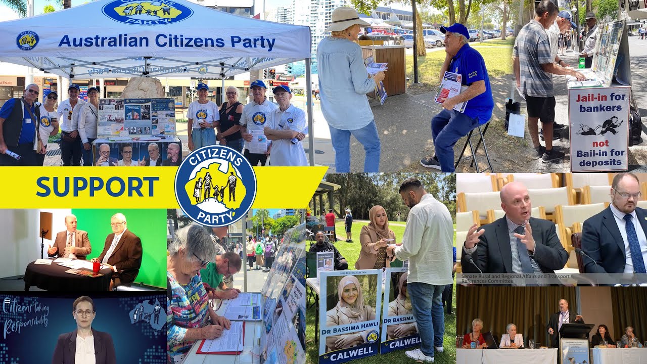 Support the Citizens Party - Donate Today - YouTube