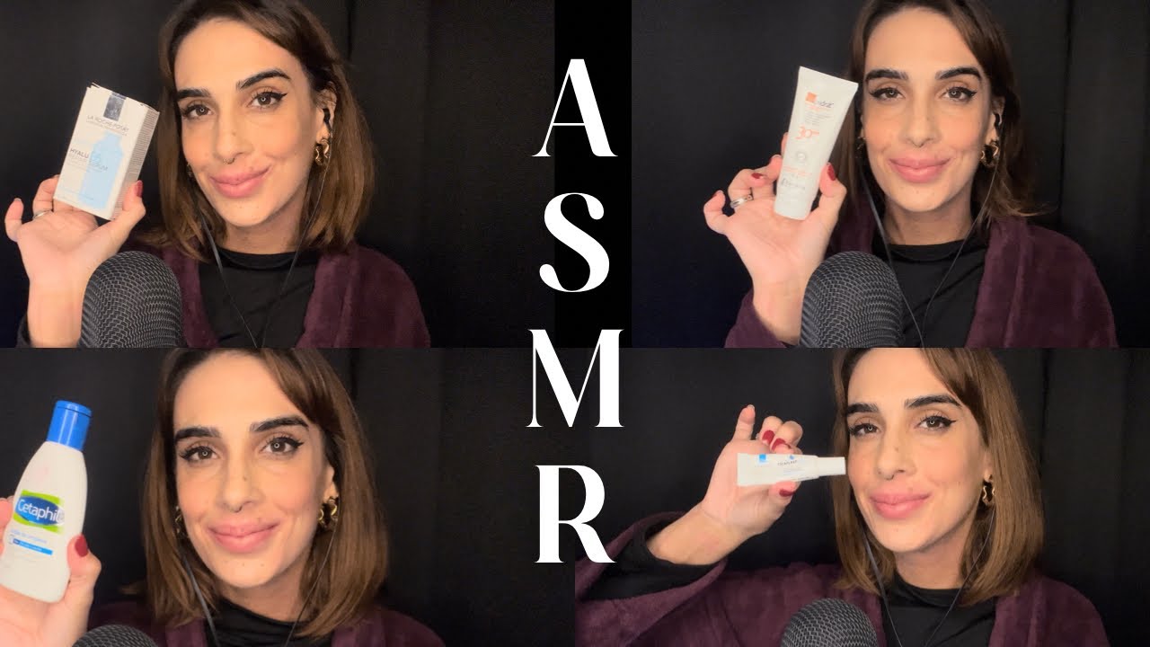 ASMR | Meus novos cuidados com a minha pele - YouTube