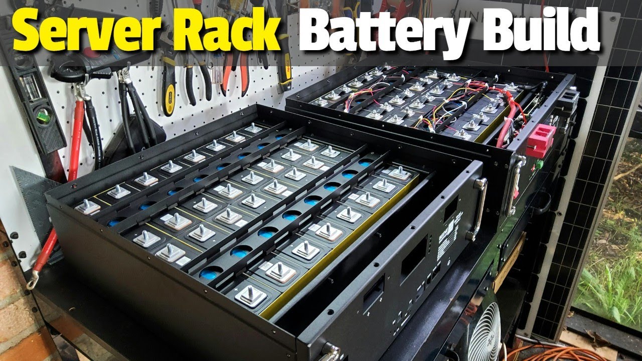 48v Server Rack Battery Build - YouTube