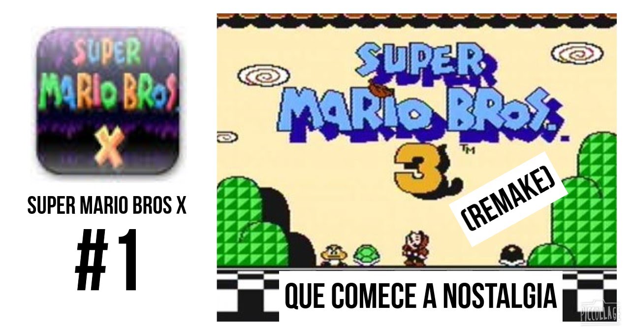 Super Mario Bros X - SMB3 Remake #1 - Que comece a nostalgia - YouTube