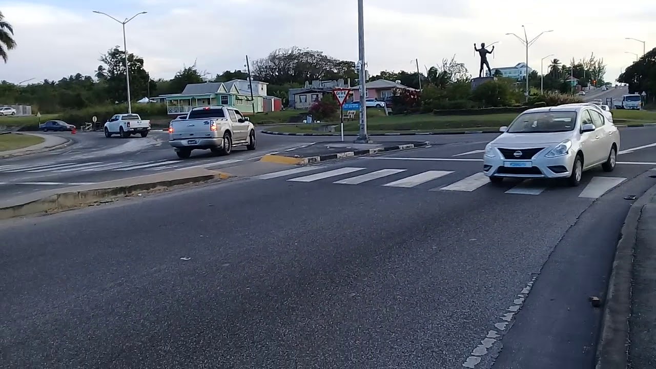 Emancipation Statue (Bussa Roundabout) Barbados - YouTube
