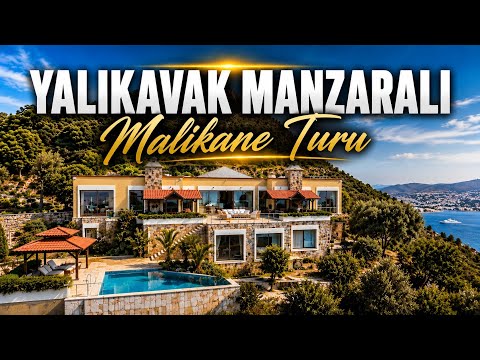 YALIKAVAK'TA BOTANİK BAHÇELİ MALİKANE TURLADIK!
