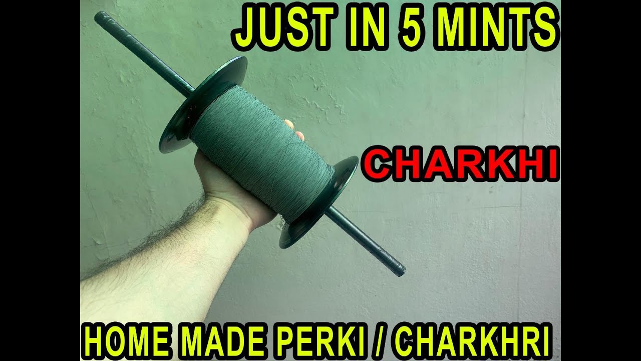 How to Make Charkhi / Perki just in 2 mints - YouTube