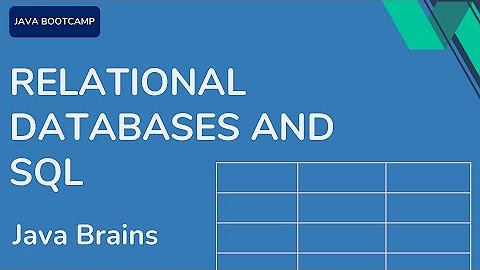 Relational Databases and SQL - Java Backend Bootcamp - YouTube