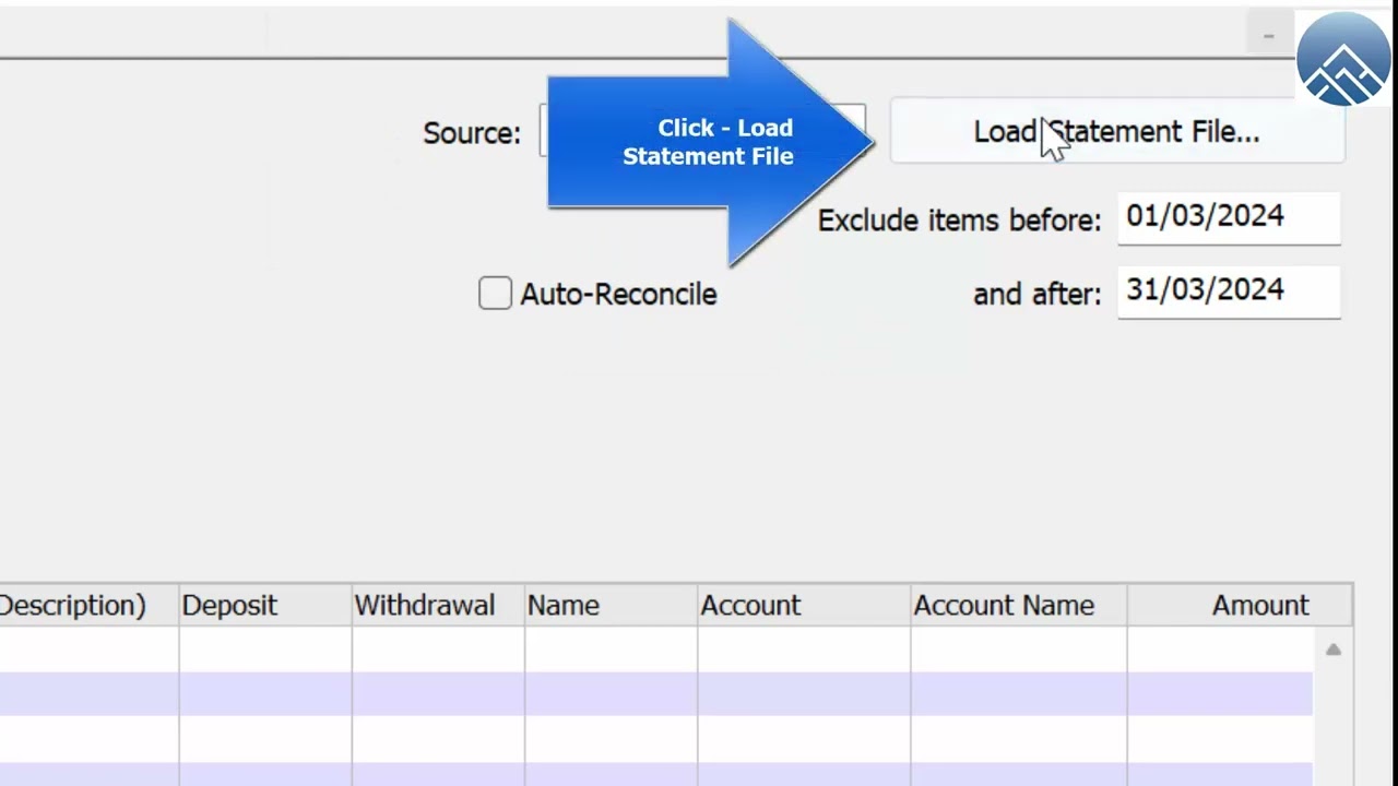 How to Load Bank Statement CSV - YouTube