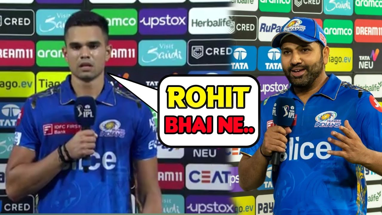 Arjun Tendulkar sad statement after taking Ipl 1st wicket in winning ...