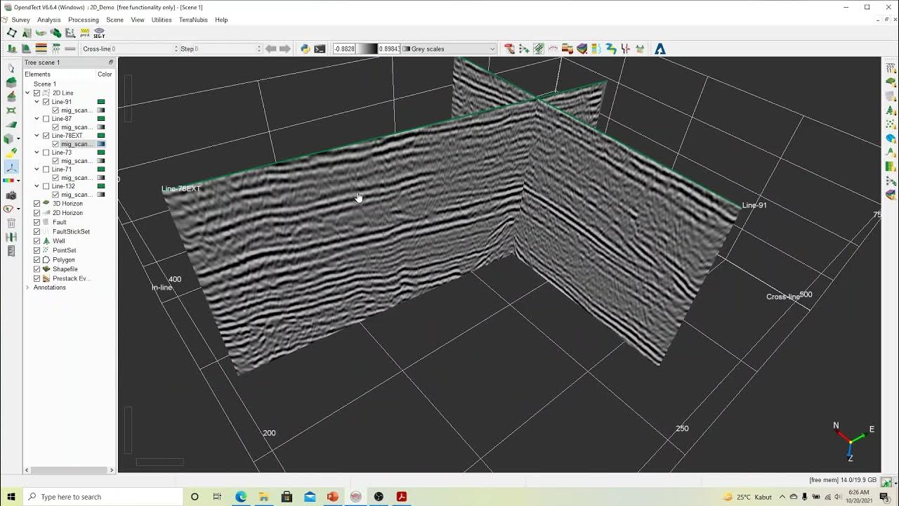 Tutorial: Basic Seismic Analysis in OpendTect 6.6 - YouTube
