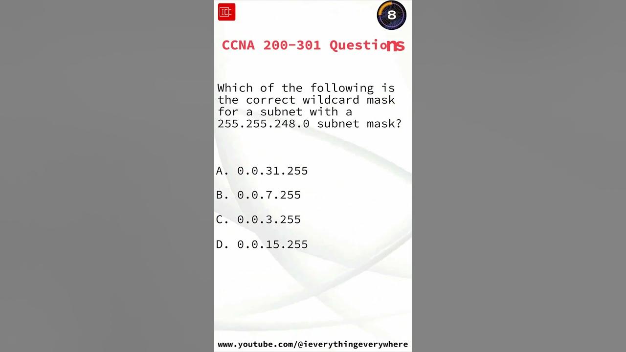 CCNA 200 301 Questions // Question 001 // #ccna200301 #ccna #ccnaexam #ccna_questions - YouTube