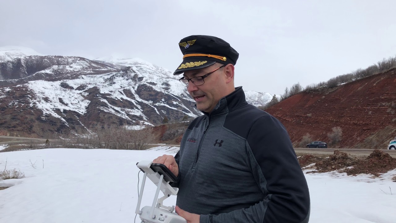 GDRV's Captain Tom Gropp with his 1st official drone flight - YouTube