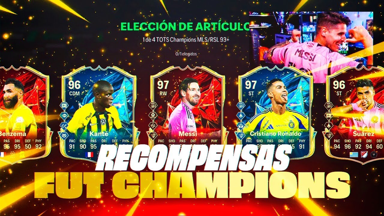 SACAMOS A MESSI TOTS EN LAS RECOMPENSAS DE FUT CHAMPIONS!! | FC 25 ...