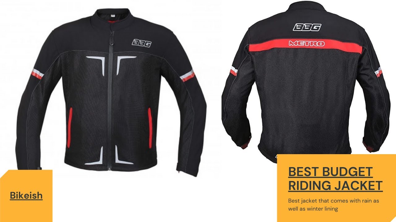 WATCH THIS BEFORE BUYING THE BBG METRO RIDING JACKET - YouTube