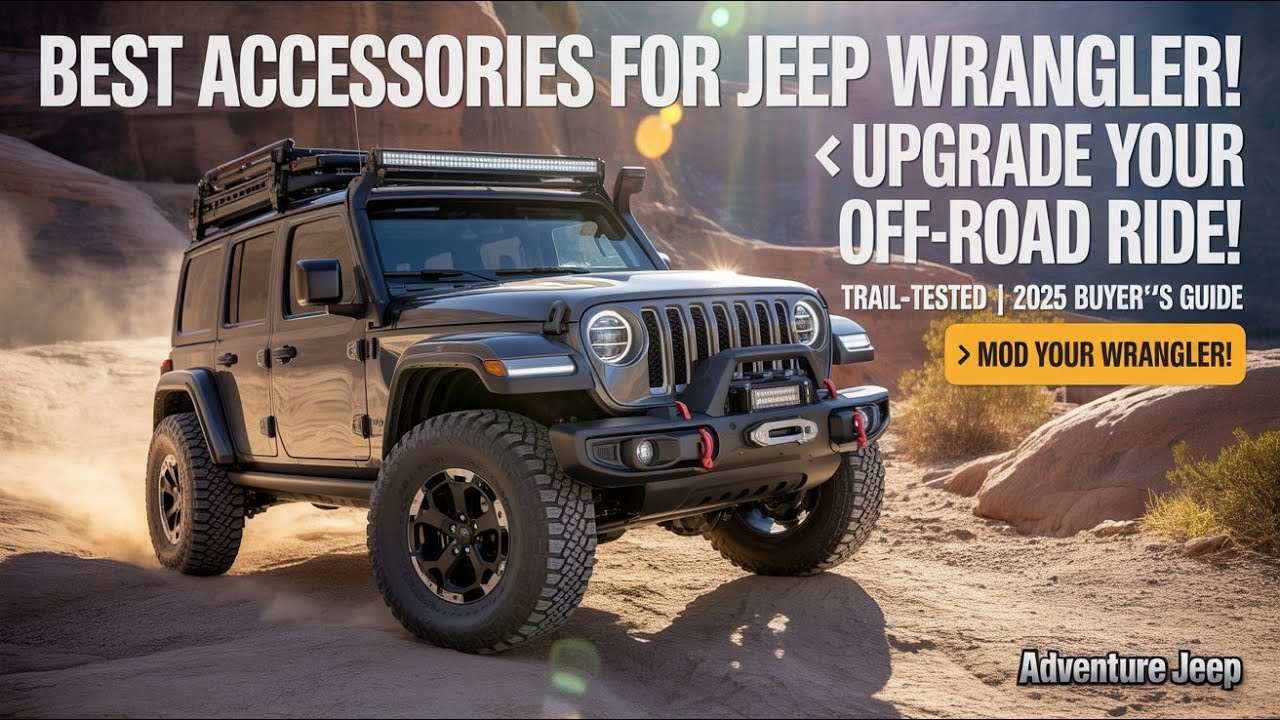 Watch This Before Buying : Best Accessories For A Jeep Wrangler - YouTube
