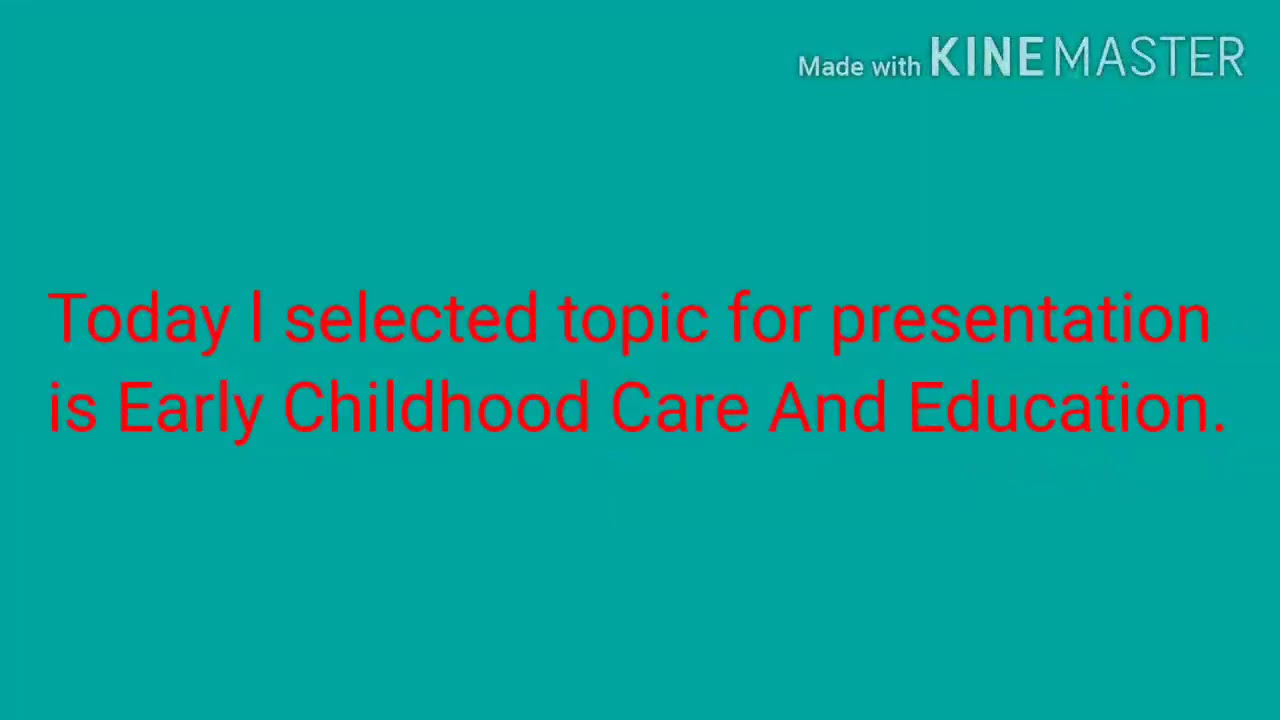 Presentation On Early Childhood Care And Education YouTube presentation-on-early-childhood-care-and-education-youtube