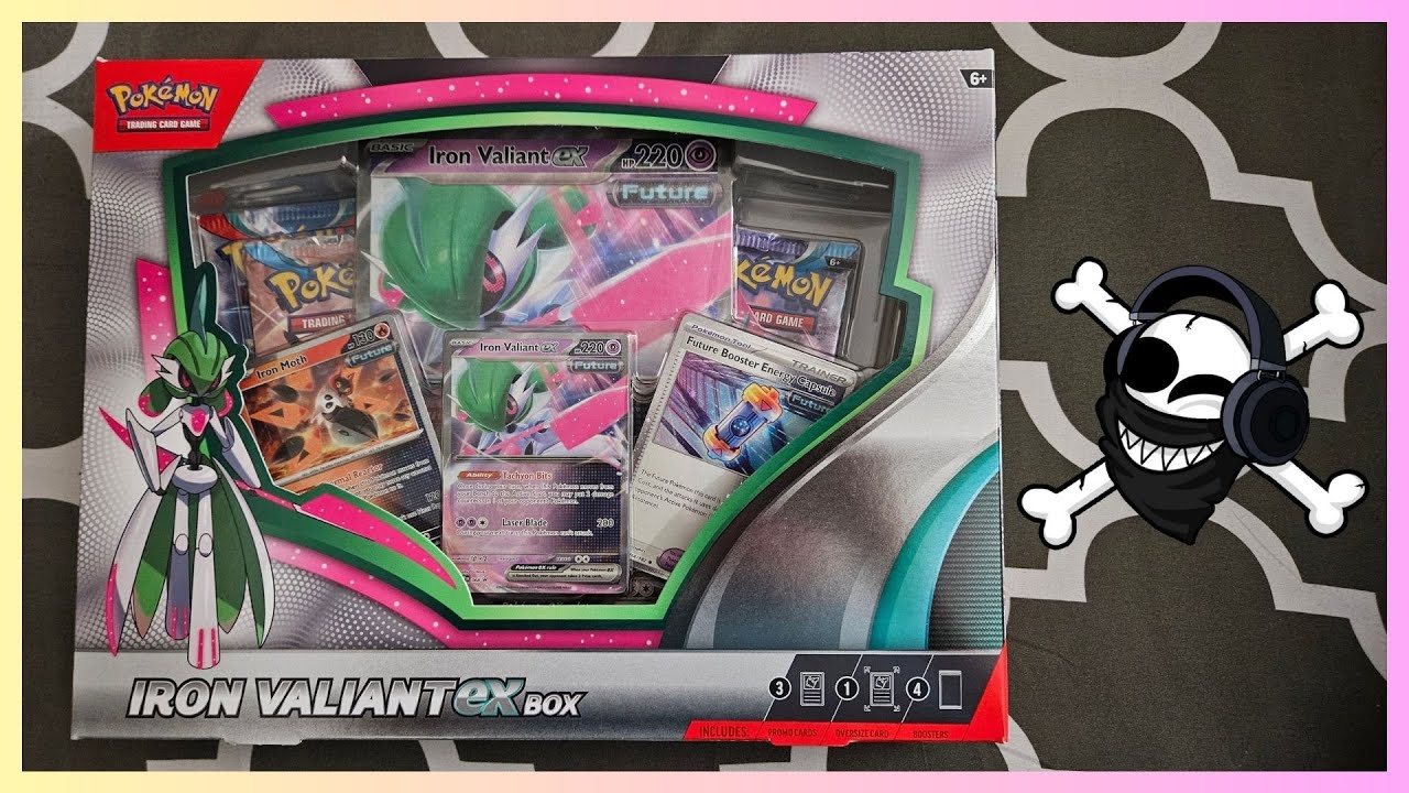 Pokemon TCG | Iron Valiant ex Box Opening - YouTube