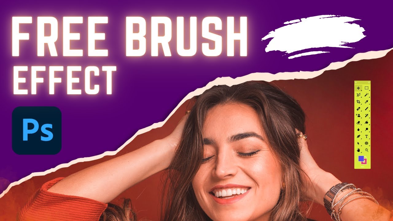 Free Brush effect for Photoshop #photoshop #photoediting #design #free ...
