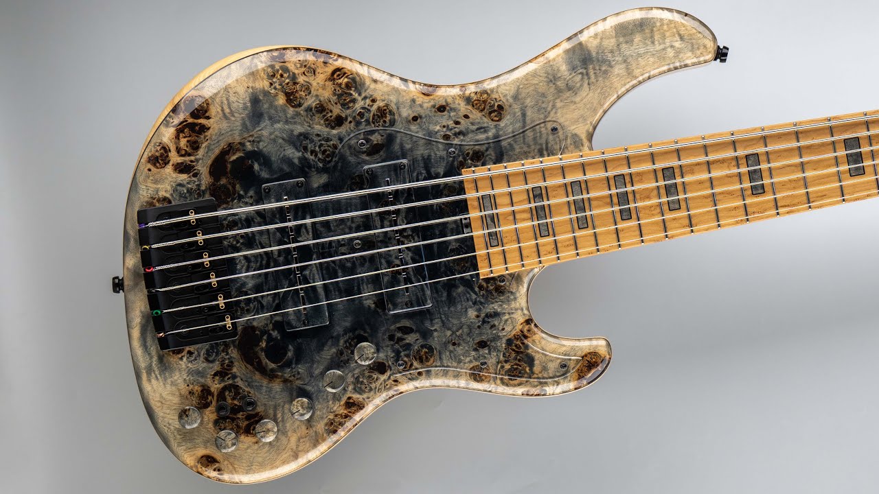 Making Of BQW Kylin Series Custom Bass Guitars - YouTube